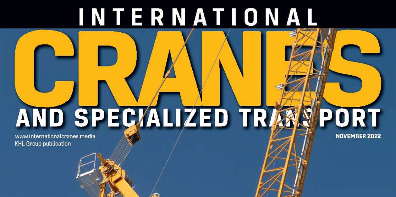International Cranes and Specialized Transport - November 2022 - Crane ... International Cranes and Specialized Transport - November 2022 - Crane ...