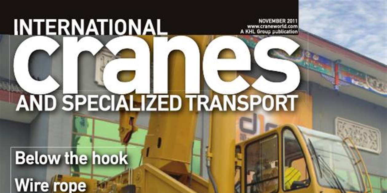 International Cranes & Specialized Transport - Crane & Transport Briefing International Cranes & Specialized Transport - Crane & Transport Briefing