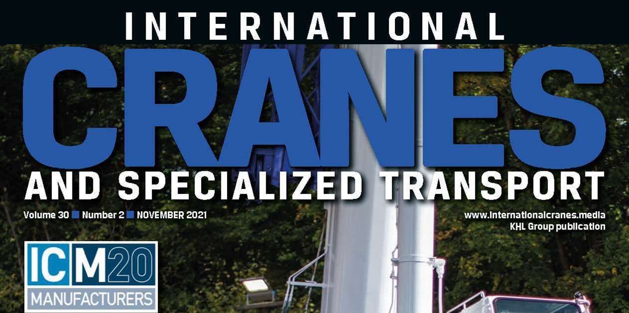 International Cranes and Specialized Transport - November 2021 - Crane ... International Cranes and Specialized Transport - November 2021 - Crane ...