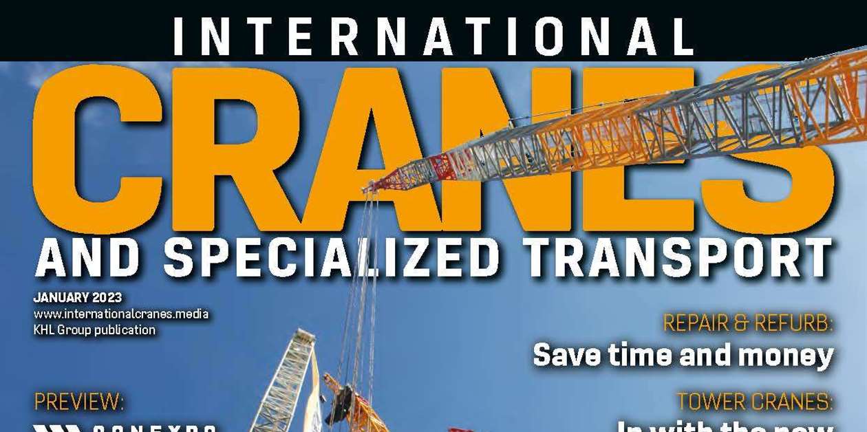 International Cranes and Specialized Transport - January 2023 - Crane ... International Cranes and Specialized Transport - January 2023 - Crane ...