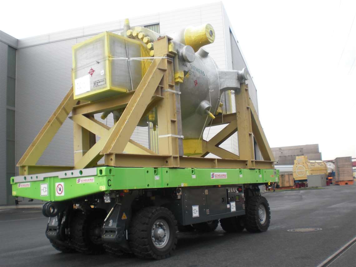 Electric SPMT from Scheuerle - Crane & Transport Briefing