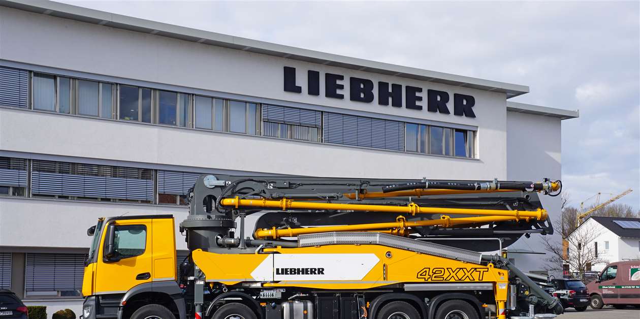 Giant test pad installed at Liebherr factory - Crane & Transport Briefing