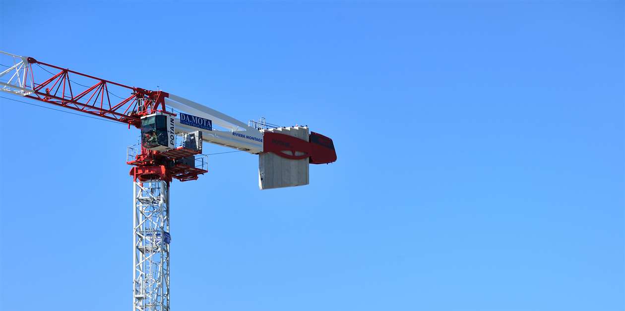 Six Potain tower cranes building in France - Crane & Transport Briefing