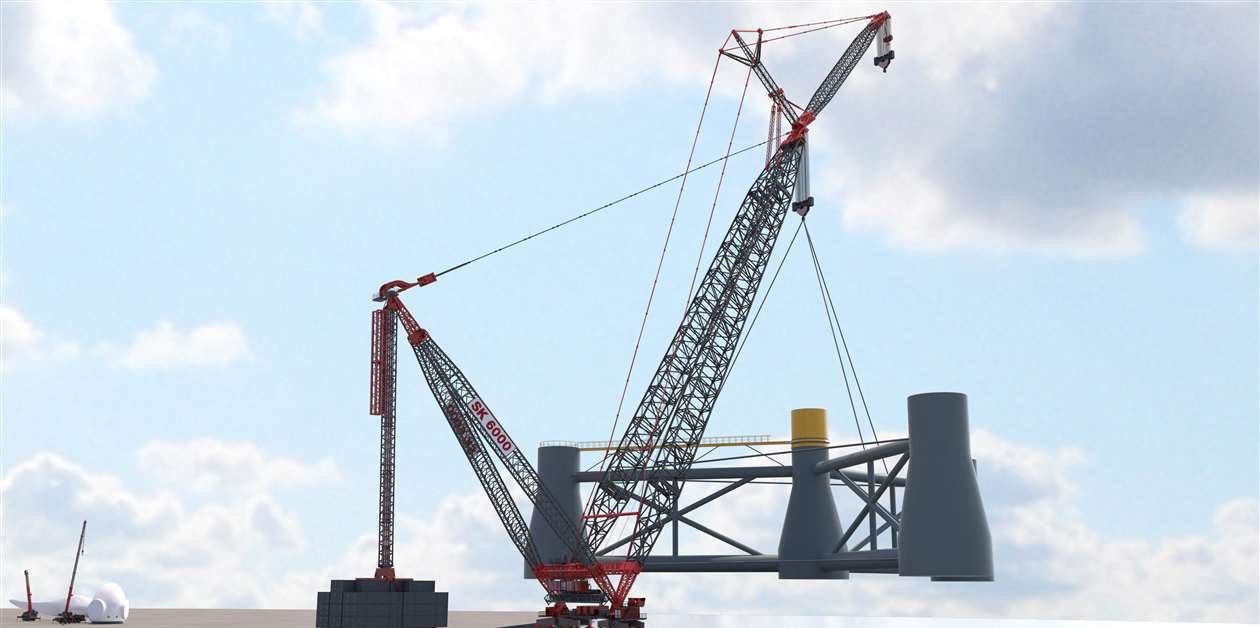 Jib option for Mammoet SK6,000 - Crane & Transport Briefing