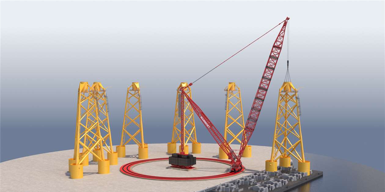 Jib option for Mammoet SK6,000 - Crane & Transport Briefing