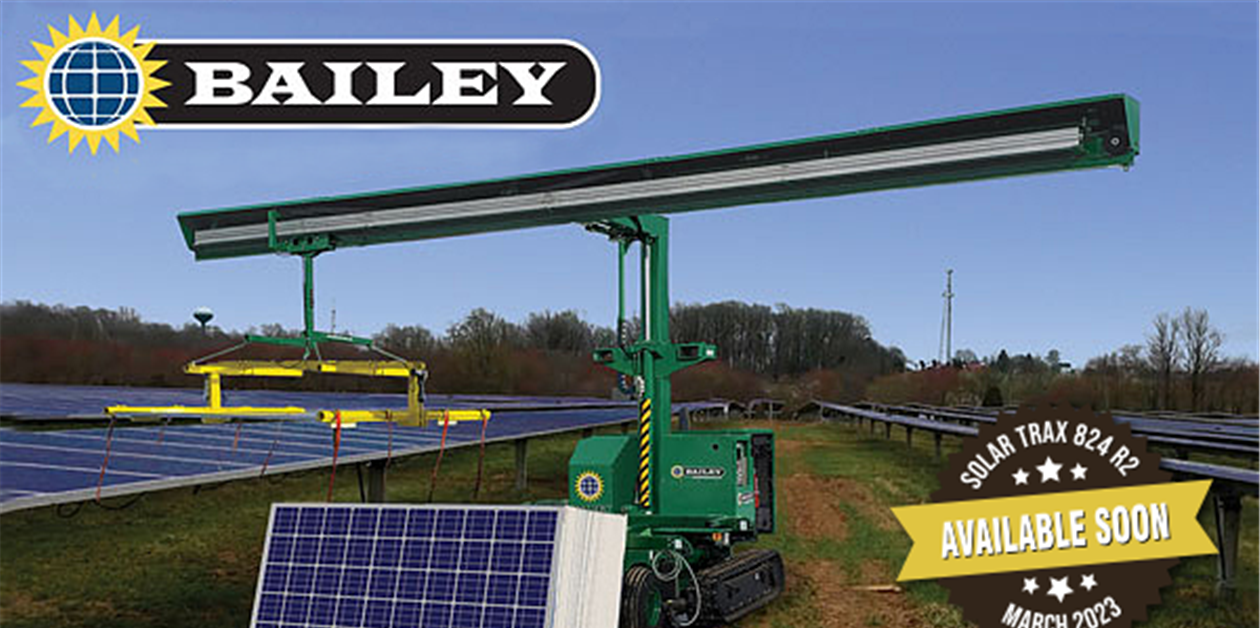 Robot installs solar panels - Crane & Transport Briefing