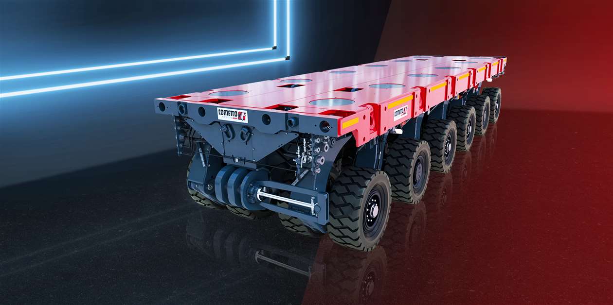 Standard and heavy duty SPMT from Cometto - Crane & Transport Briefing