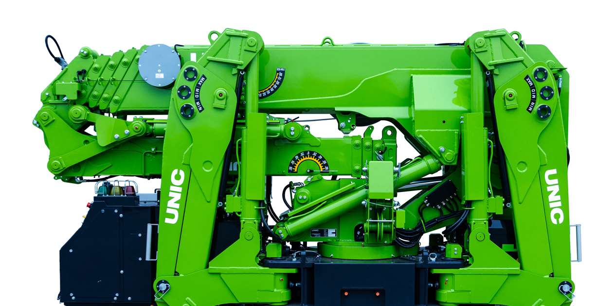Unic launches electric mini spider crane - Crane & Transport Briefing