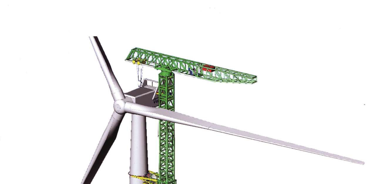 Power towers 3: large tower cranes for wind turbine work - Crane ...