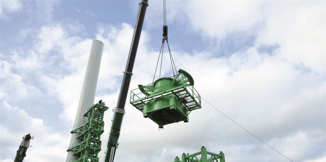 Torres de energía 3: grandes grúas torre para trabajos en ...