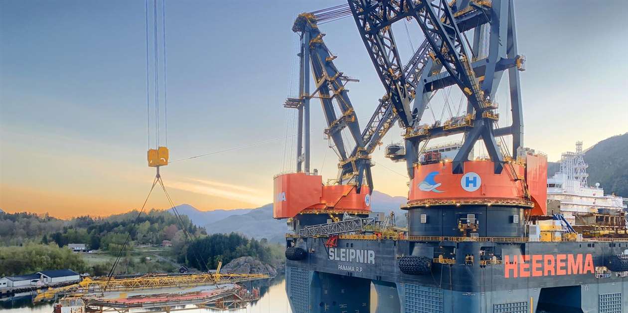 Sleipnir’s first decom job - Crane & Transport Briefing