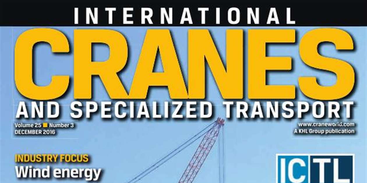 International Cranes and Specialized Transport - Crane & Transport Briefing