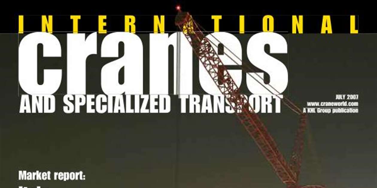 International Cranes & Specialized Transport - Crane & Transport Briefing
