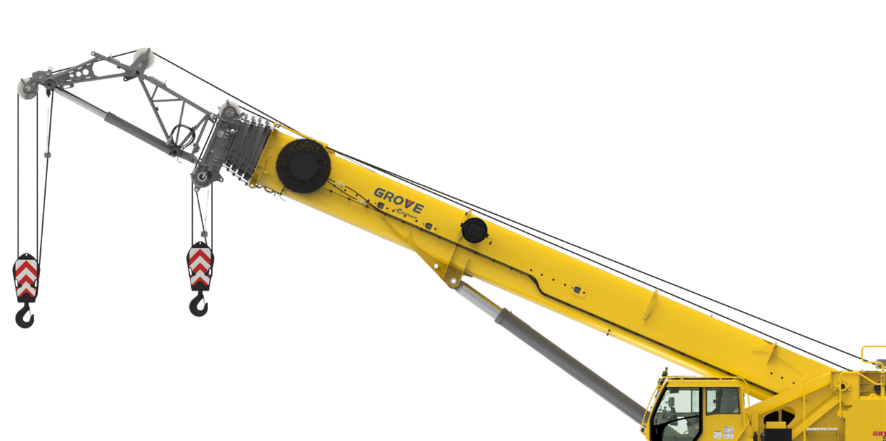 Grove unveils heavy-duty jib for GRT9165 - Crane & Transport Briefing