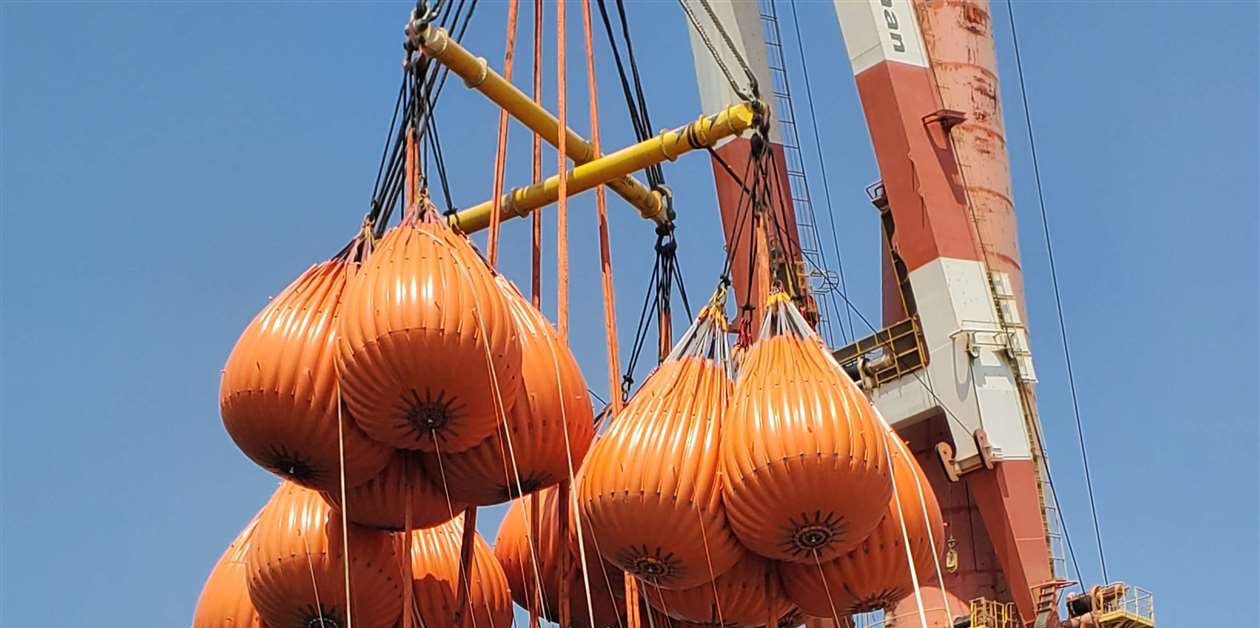 Modulift beams on Liftek load test - Crane & Transport Briefing