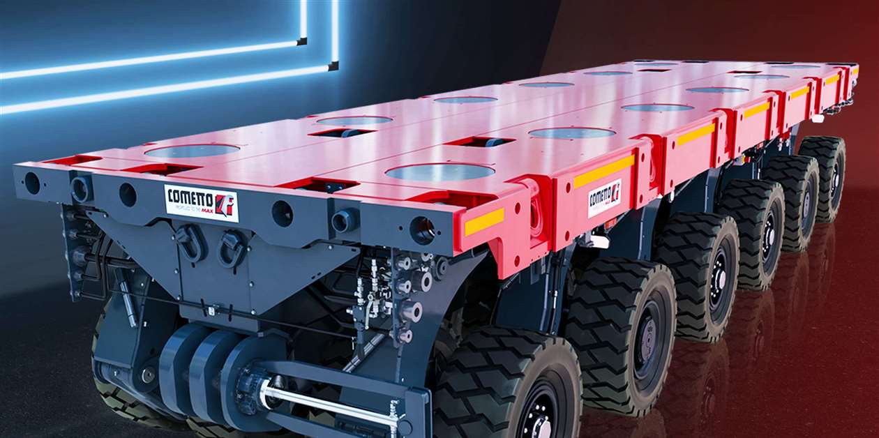 Standard and heavy duty SPMT from Cometto - Crane & Transport Briefing